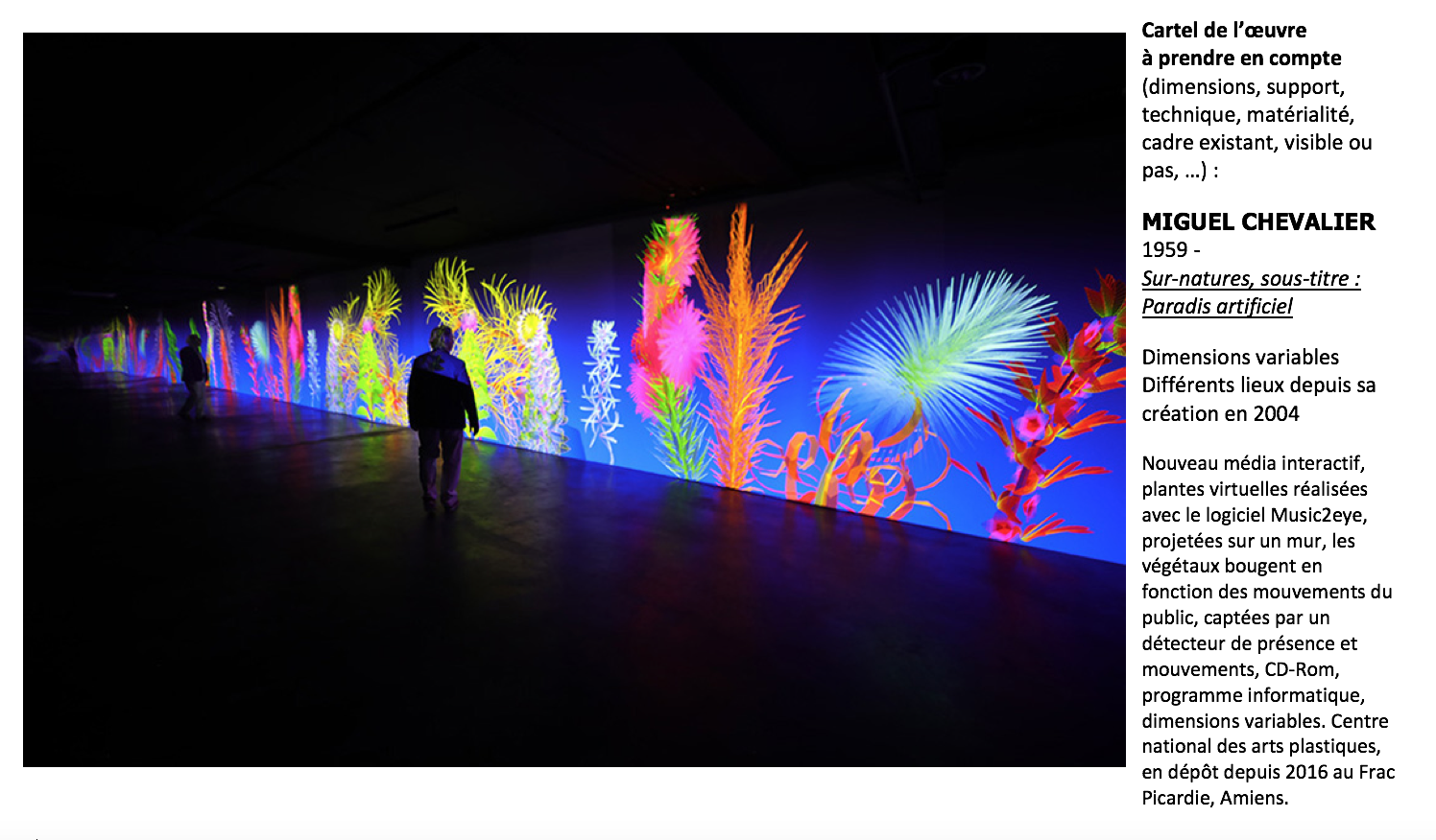 S’entrainer au projet d’exposition … – Site d'une enseignante en arts ...