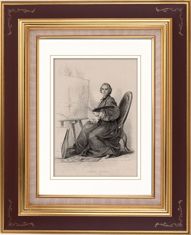 Joseph Vernet – Site d'une enseignante en arts plastiques